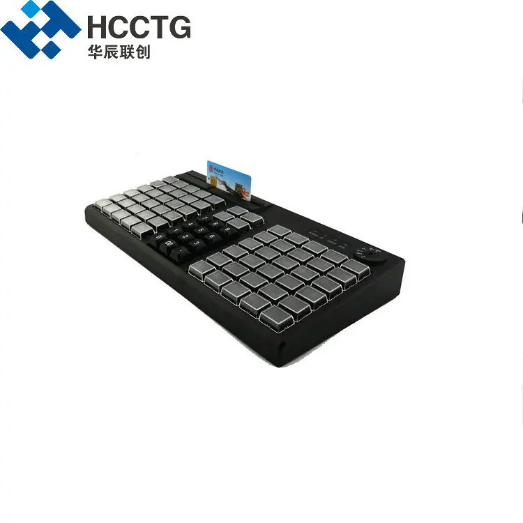 Usb Magnetic Programmable Keyboard With Smart Card Reader Msr Kb76m ...