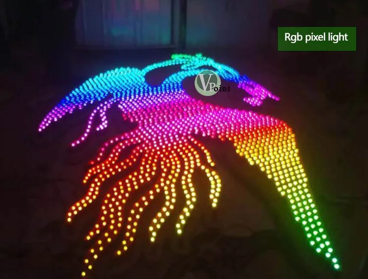 Outdoor Letter Channel Decoration Rgb Full Color Led Pixel Ws2811 12mm ...