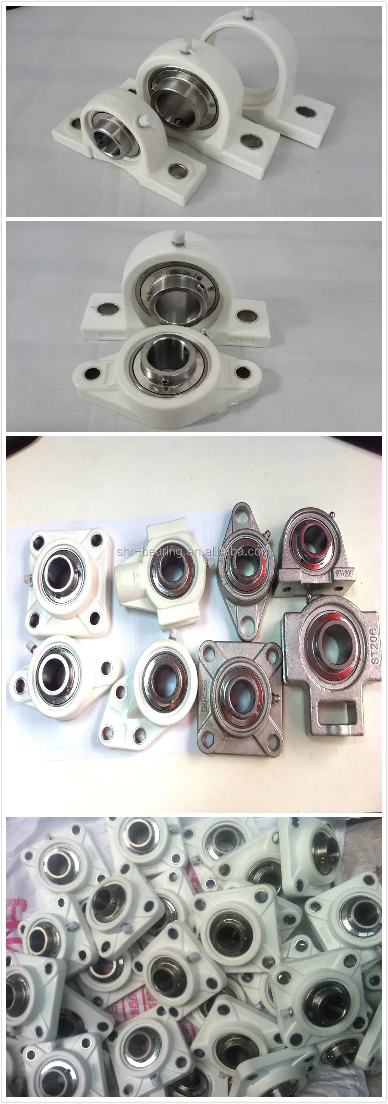 Unit Laher Baja Tahan Karat Ucp Ucf Bantalan Blok Bantal Plastik - Buy ...