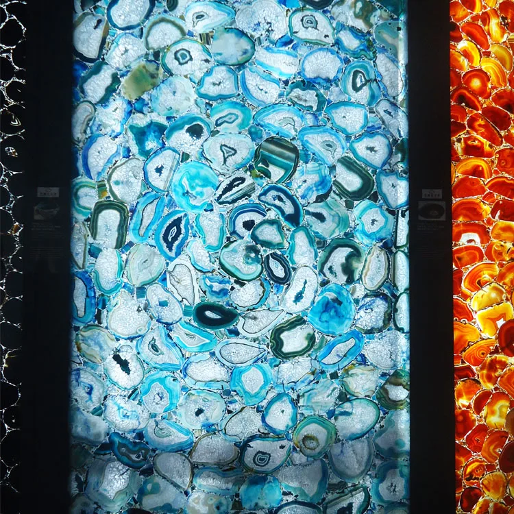 Nature Agate Mosaics Panel - Decorative Wall Panels