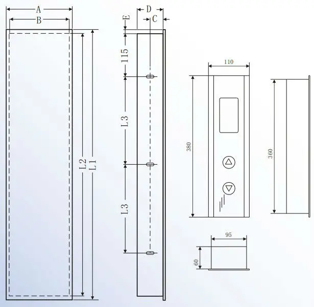 Elevator Cabin Operating Panel - Buy Elevator Cabin Operating Panel ...