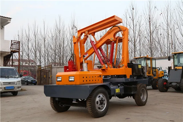 Hydraulic Vibratory Monkey Pile Driver for Fence Foundation