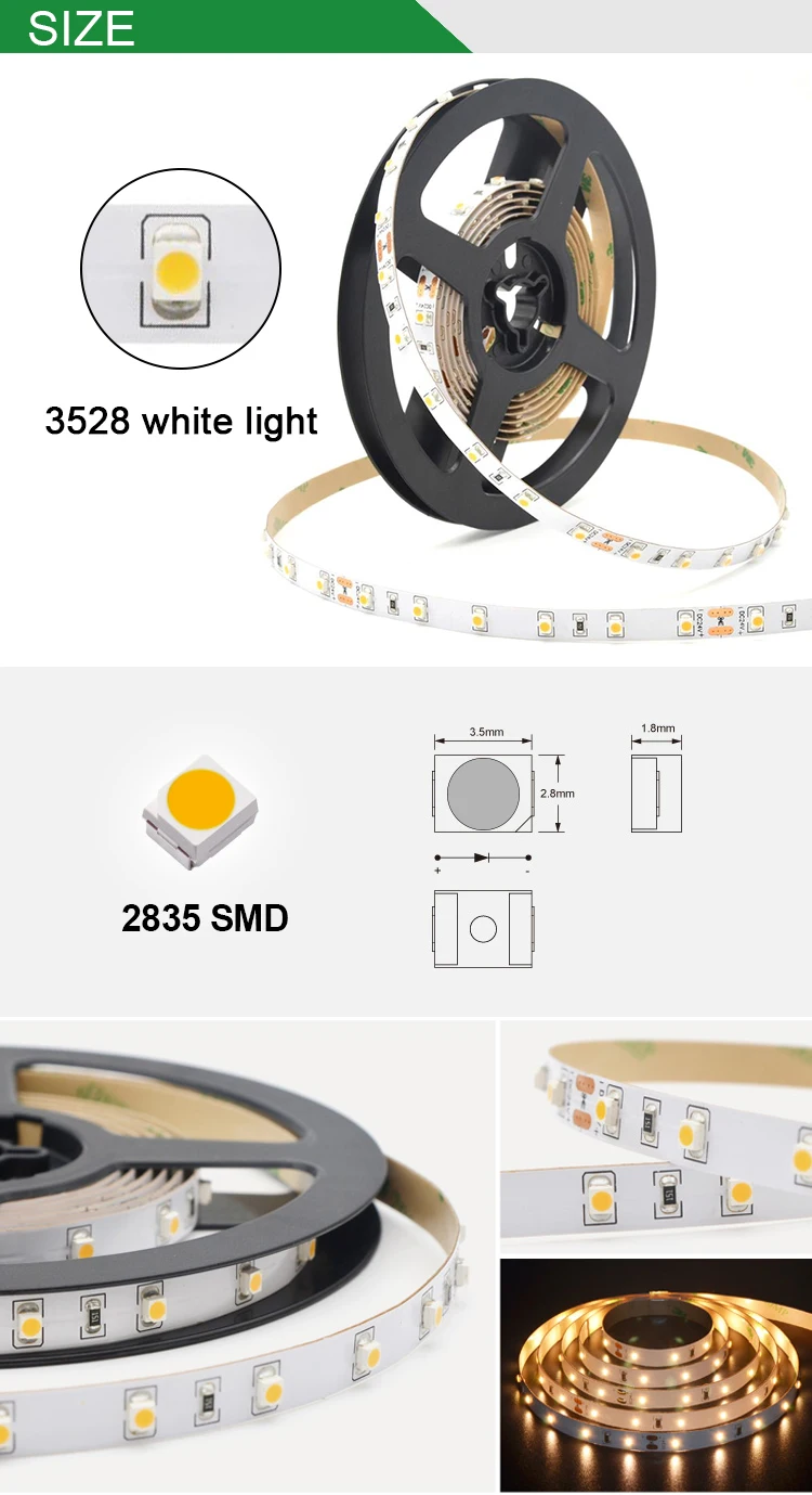 Newest Design IP67 Infrared Led Strip 850nm 12v/24v SDM3528 30 SMD/M ...