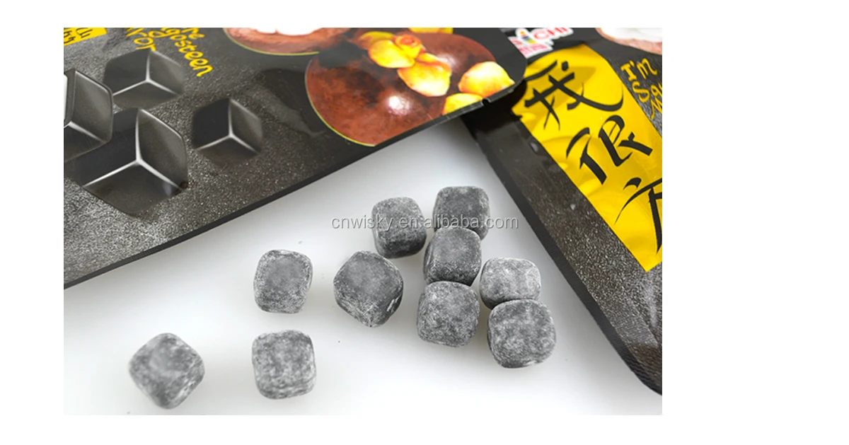 New Taste 26g Fruit Flavor Mini Cube Shape Sugar Coated Gummy Candy In ...