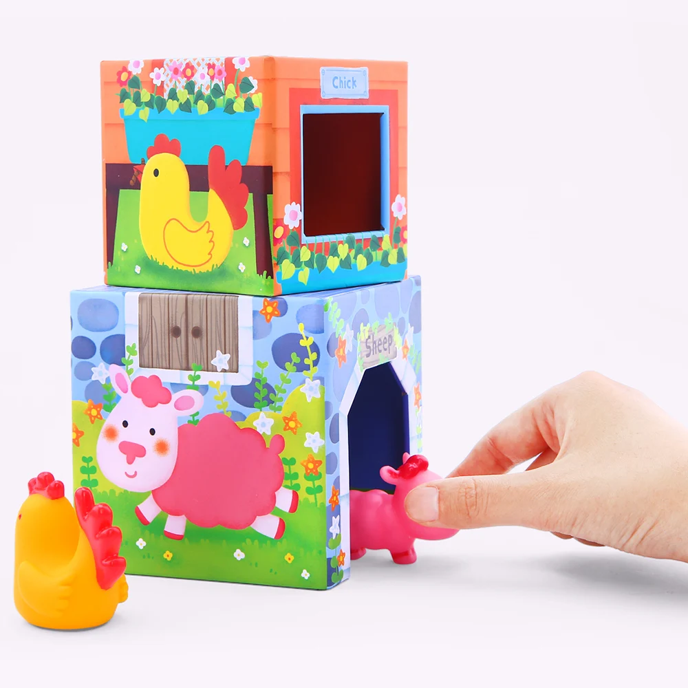 Stacking Cubes Toy Stacking Block Sets Sorting & Stacking Baby Toys ...