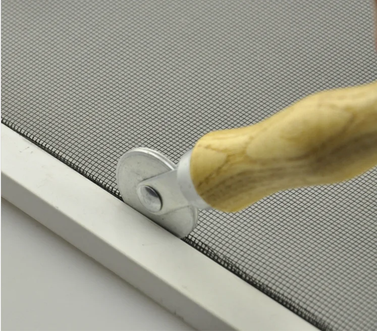 Window Screen Roller With Wooden Handle Wholesale - Buy Plastic Screen ...