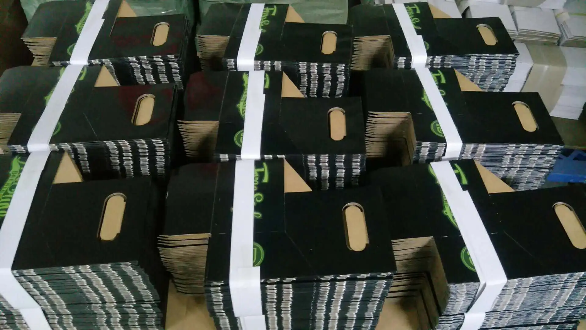 Custom Printed Cardboard Can Holder - 6 Pack Beer Solution