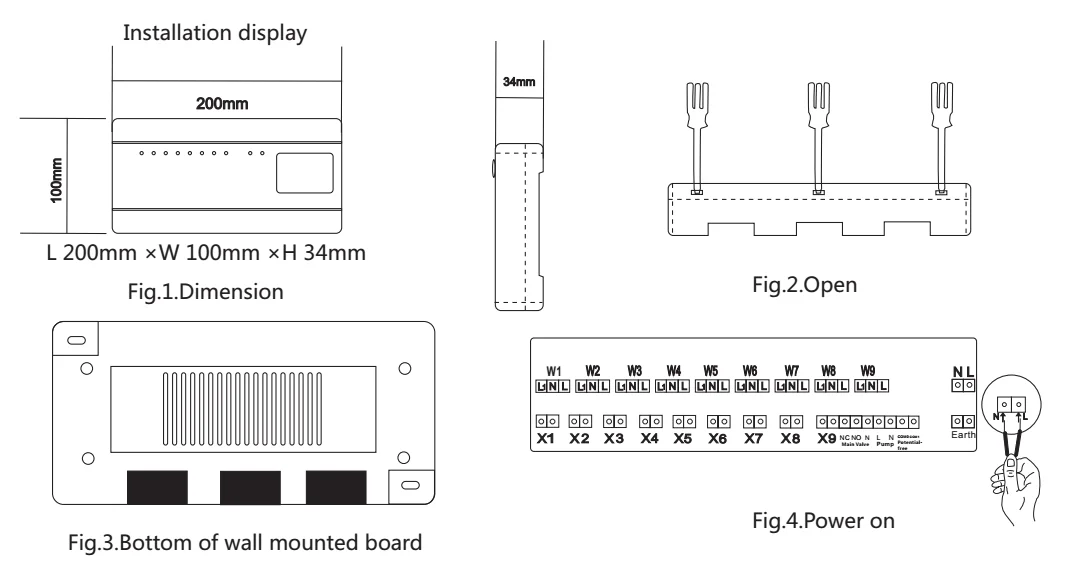 Wiring Centre Box for Manifolds Linkage Boiler Pump Control