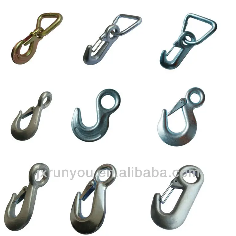 Forged 5t Safety Hook With Triangle Hooks - Buy Triangle Hooks,Safety ...