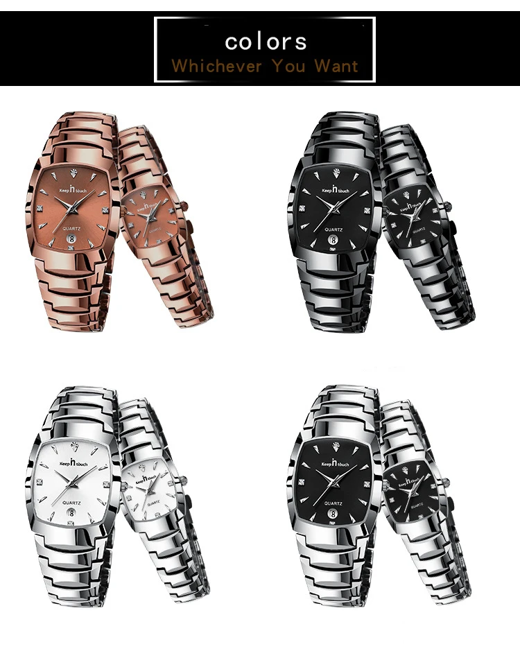 Keep In Touch Simple Men Watch Stainless Alloy Quartz Men's Watch ...