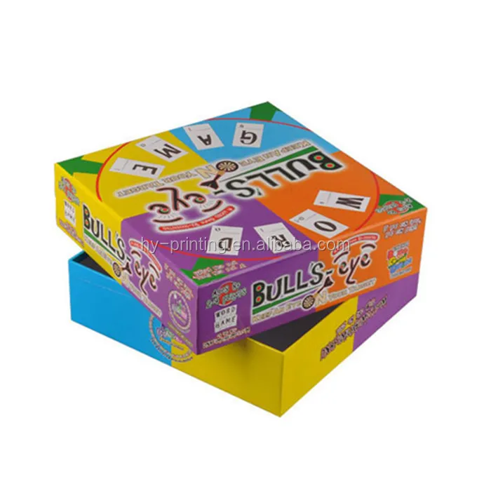 Custom Cardboard Board Game Boxes - Recyclable & Durable