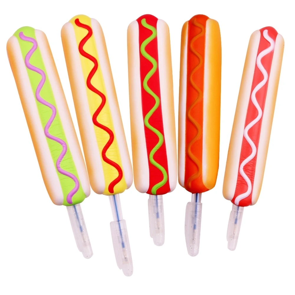 2019 Factory Wholesale New Design Kawaii Custom Squishy Pen Pu Foam ...