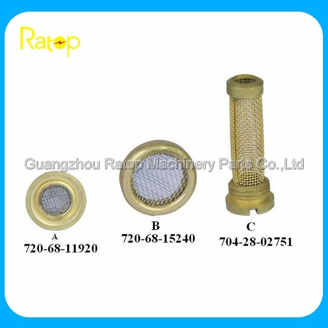 EXCAVATOR STAINER EXCAVATOR FILTER COPPER SIEVE 720-68-11920