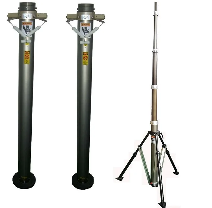 9m Aluminum Telecom Antenna Radio Communication Pneumatic Telescoping ...