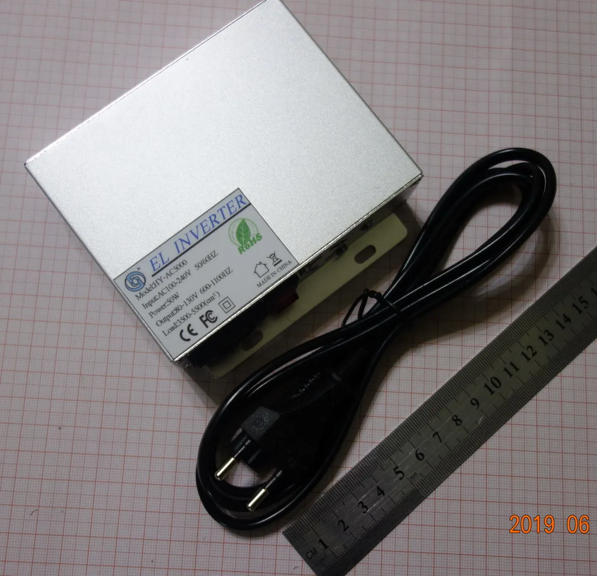 A1 Backlight EL Inverter - 90-265V AC Inverter for EL Panels