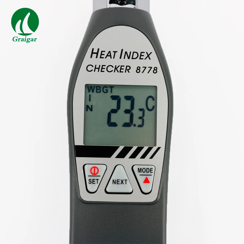 AZ8778 WBGT Meter - Portable Heat Stress Monitor