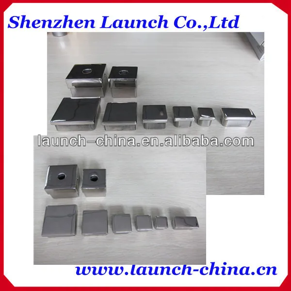 Stainless Steel Square Tube End Cap - Durable & Stylish