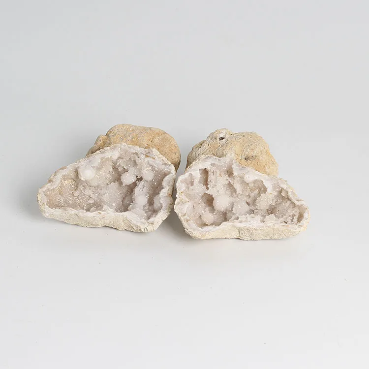 Natural Rock Geodes - Quartz Crystal Specimens from China