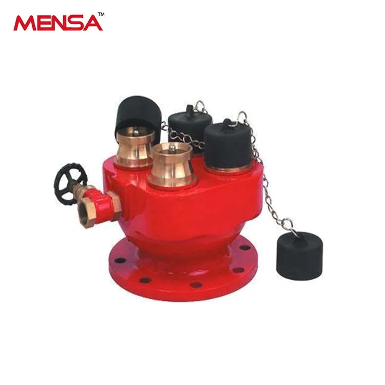 Cheap 2 Way Fire Breeching Inlet for Efficient Firefighting