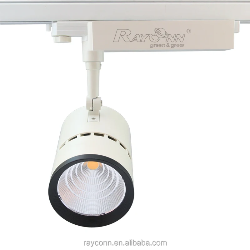 30w Flexible Led Track Lighting Adjustable Beam Focus For Art Gallery ...