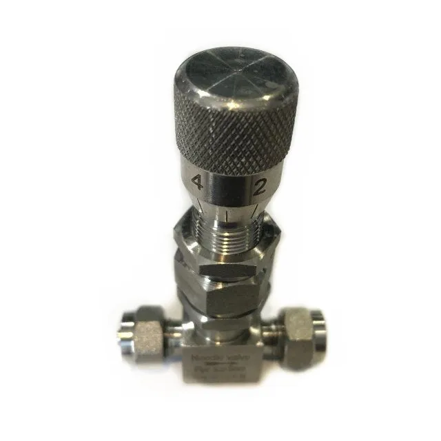 Mini Stainless Steel Nitrogen Gas Metering Needle Valve
