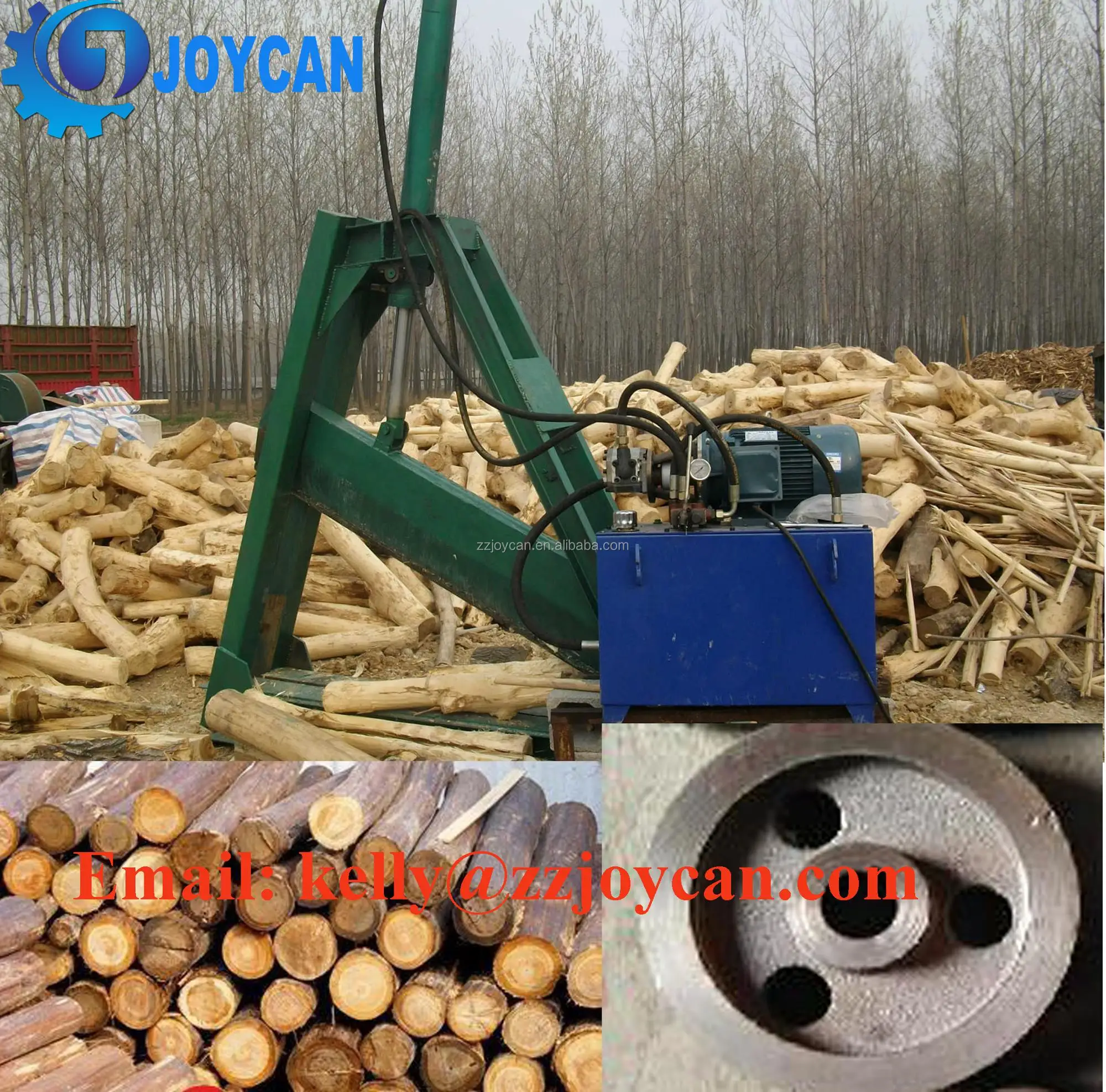 Vertical Wood Log Tree Splitting Machine Wood Log Splitter Machine Saw ...