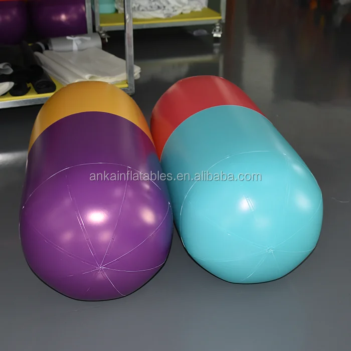 Custom Pill Shape Stress Toys/ Inflatable Pill Balloon Float Air Sealed ...