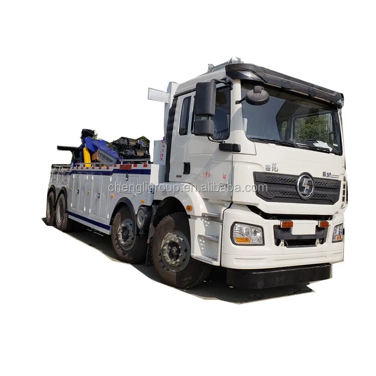 Shacman 8x4 Heavy Duty Rotator Wrecker Truck - 50ton Tow Power