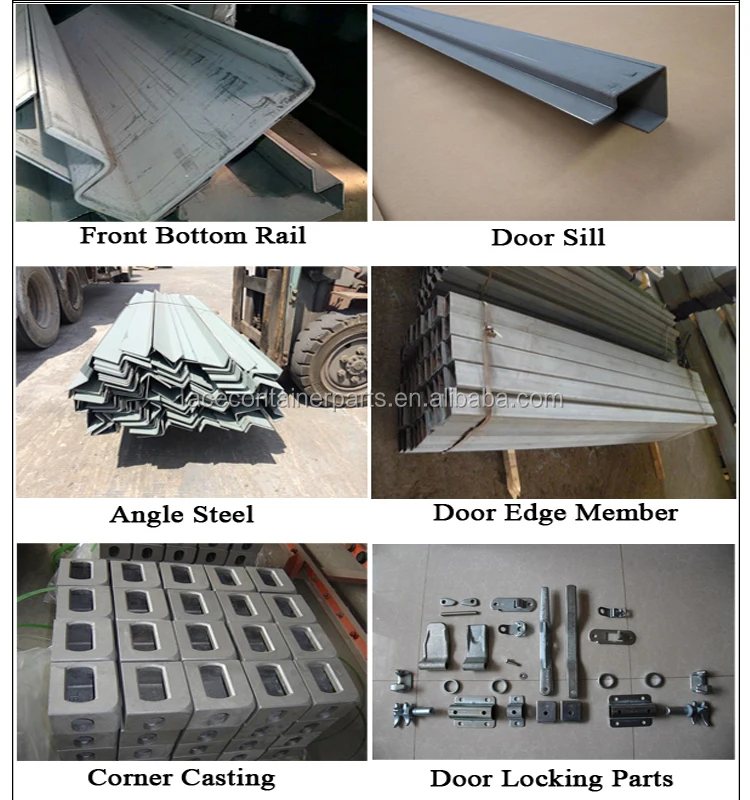 ISO Shipping Container Spare Parts - 20ft & 40ft Accessories