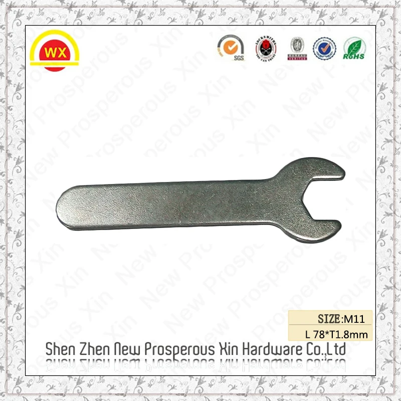 Custom Stamped Steel Open End Wrench - Durable & Versatile