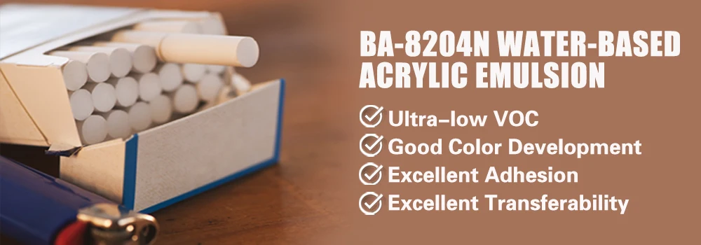 Ink Binder Styrene Acrylic Emulsion For Packaging Printing Ink(ba-8204n ...