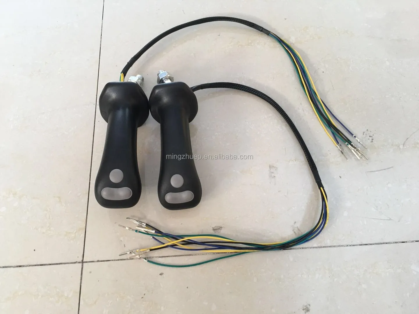 Excavator Parts Joystick Handle / Manipulation Handle With 4 Buttons ...