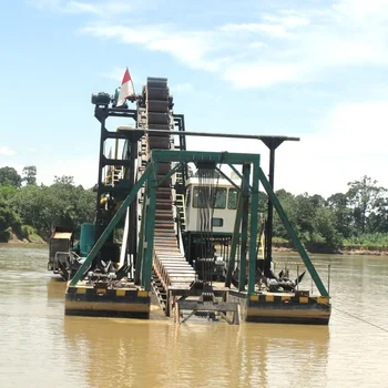 Sinolinking Gold Dredging Ship Gold Mining Boat For Sale - Buy Gold ...