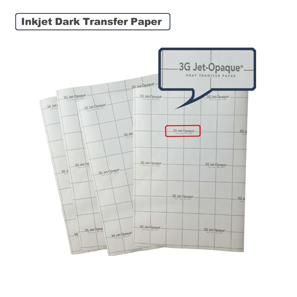 2022 Yesion 3G Jet-Opaque Transfer Paper - Ideal for T-shirts