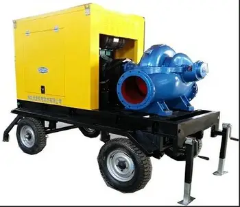 Mobile Diesel Water Pump With Trailer From 3 Inch To 32 Inch - Buy ...