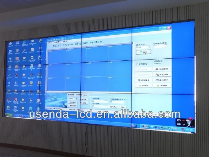 With Sumsung Lg 55 Inch Multi Splicing Big Screen 3x3 4x4 Hdmi Video ...