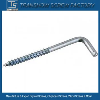 Screw L Type Hook Wood Screws For Furniture - Buy Decorative Wood Screw ...