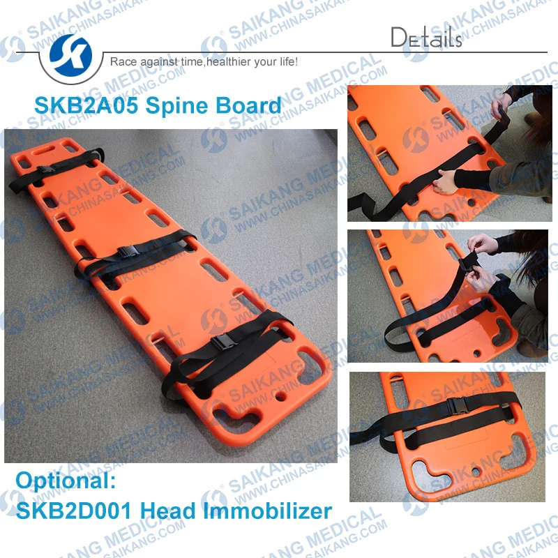 SKB2A06 Scoop Spine Plastic Back Board_Jiangsu Saikang Medical ...