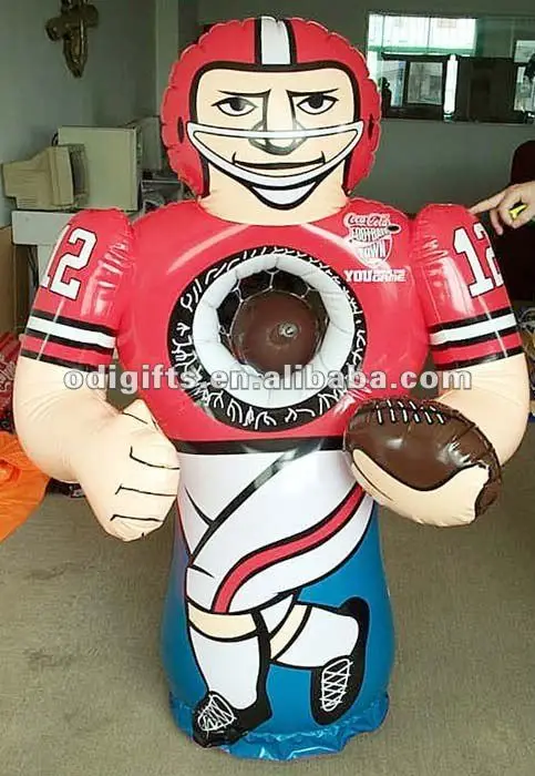 Inflatable Rugby Player Stand Inflatable Football Player Inflatable ...