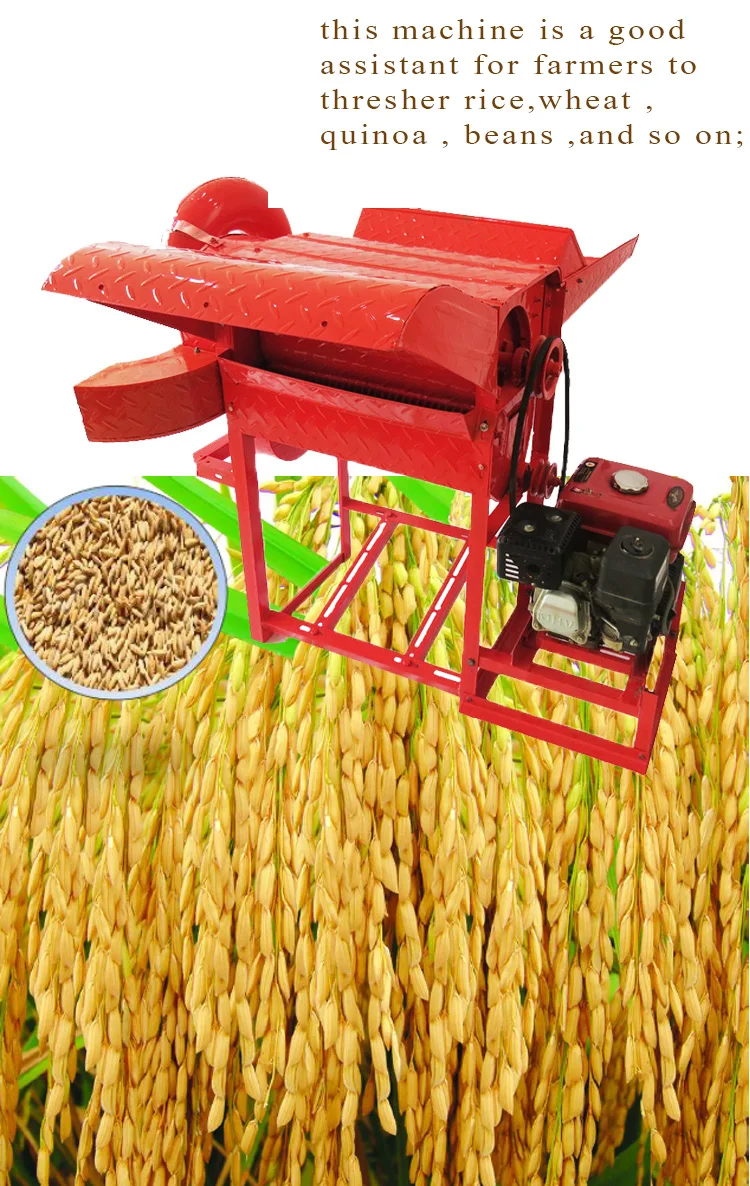High Efficiency Portable Rice Thresher for Sale in Philippines