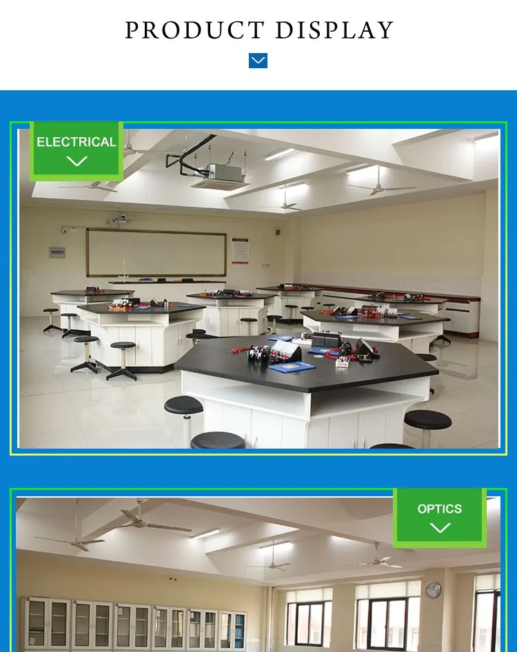Modern classroom school electrical science equipment physics lab ...