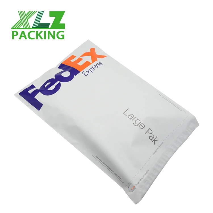 Custom FedEx Express Bag with Invoice Pouch - Waterproof & Eco-Friendly ...