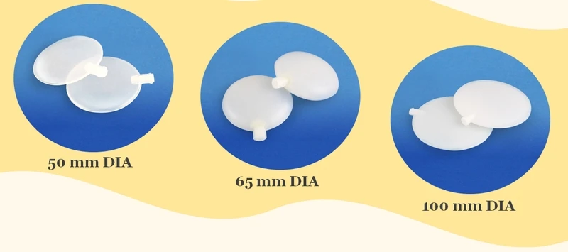 Plastic Round Flat Squeaker Replacement Squeakers For Toys - Buy Round ...