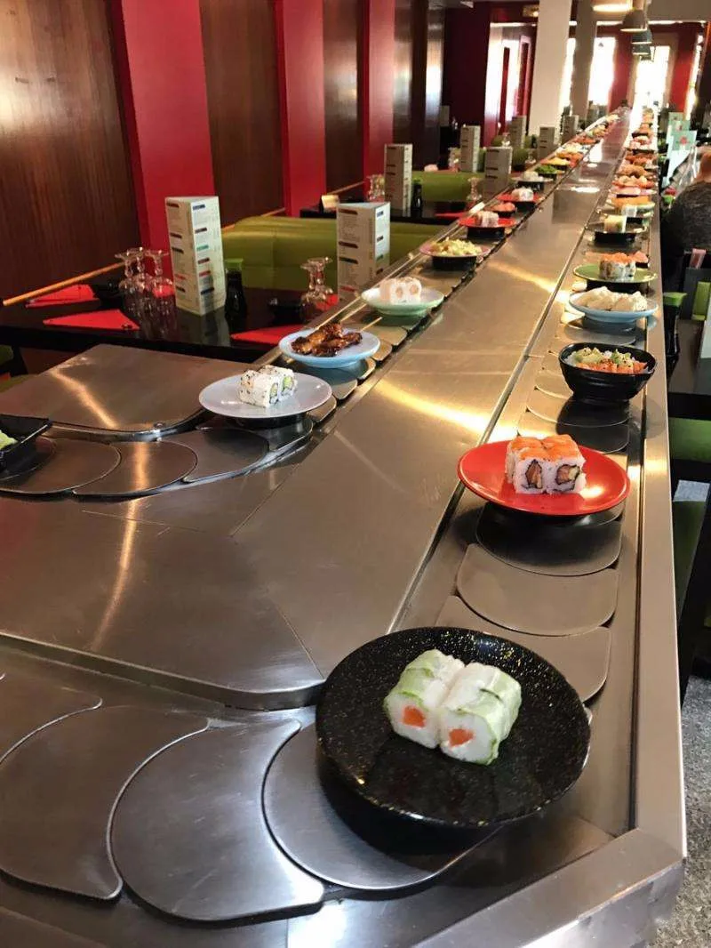 High Quality Grade The Most Popular Sushi Belt System,Sushi Conveyor ...