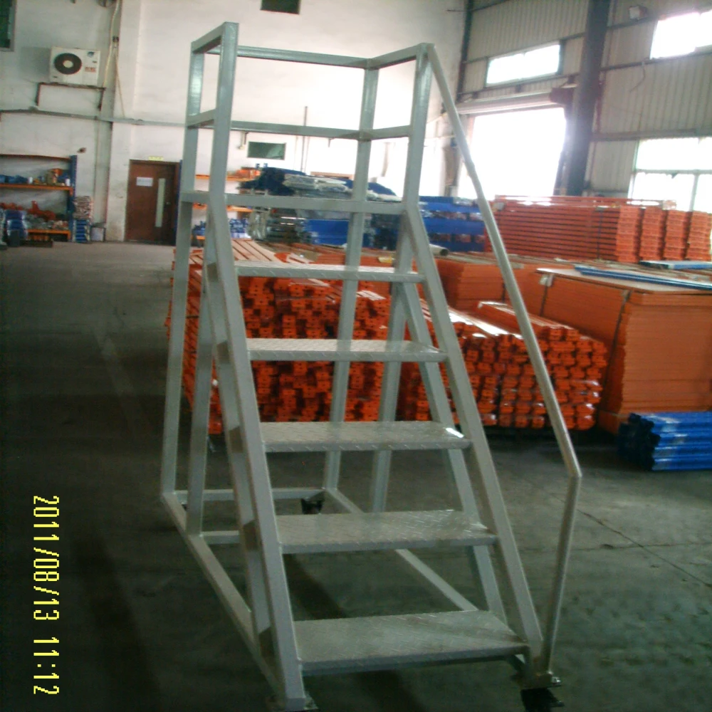 Steel Rolling Ladder With Ce - Buy Rolling Ladder,Step Ladder,Multi ...