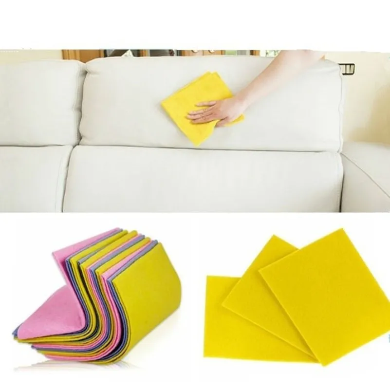 Magic High Quality Absorb Cloth,All Purpose Yellow Needle Punched ...