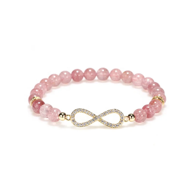 Crystal Beads Bracelet Womens Alloy Charm Rhinestone Bracelet Fashion ...