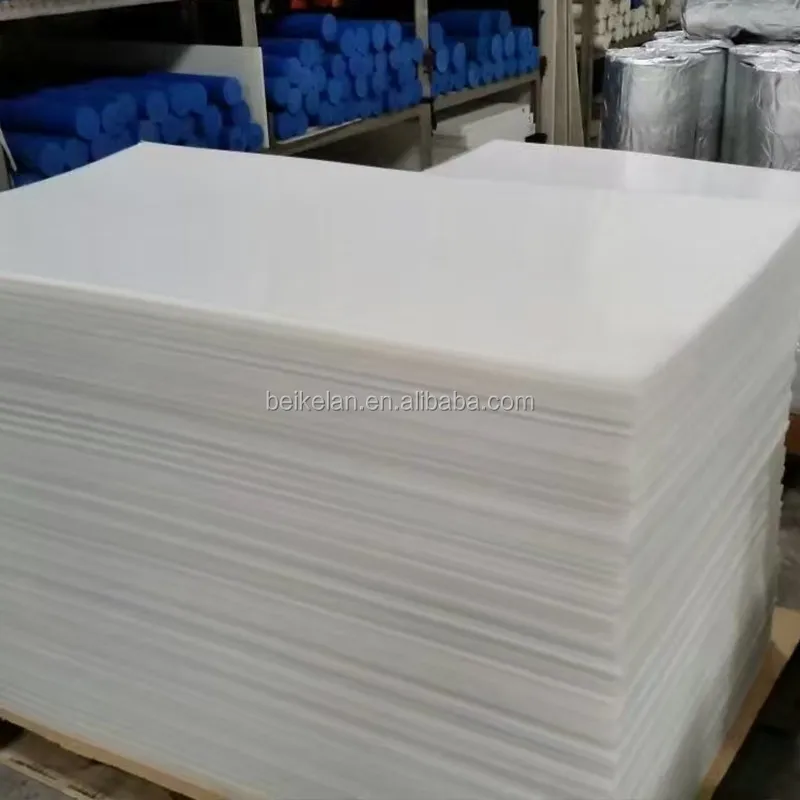 White Delrin Plastic Acetal Delrin Blocks Hard Pom Rod Price Of Delrin ...