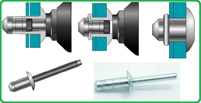 6.4mm Hemlock Rivets High Strength Rivet Remaches - Buy 6.4mm Steel ...