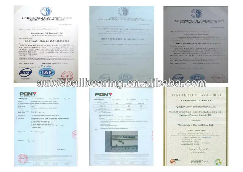 High precision front wheel hub auto bearing